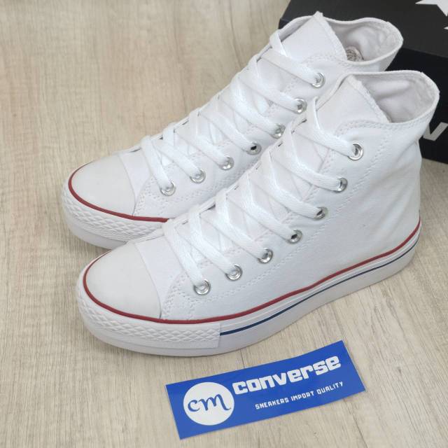 Jual Converse CT ALLSTAR high White (doble sol) | Shopee Indonesia