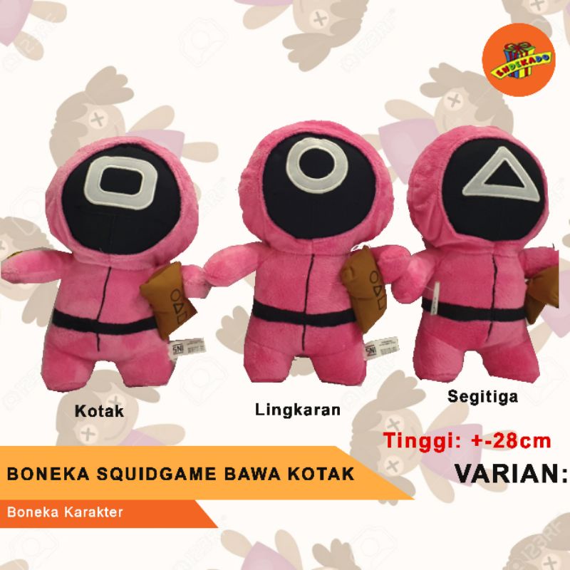 Jual BONEKA SQUID GAME BAWA KOTAK - Boneka Karakter | Shopee Indonesia