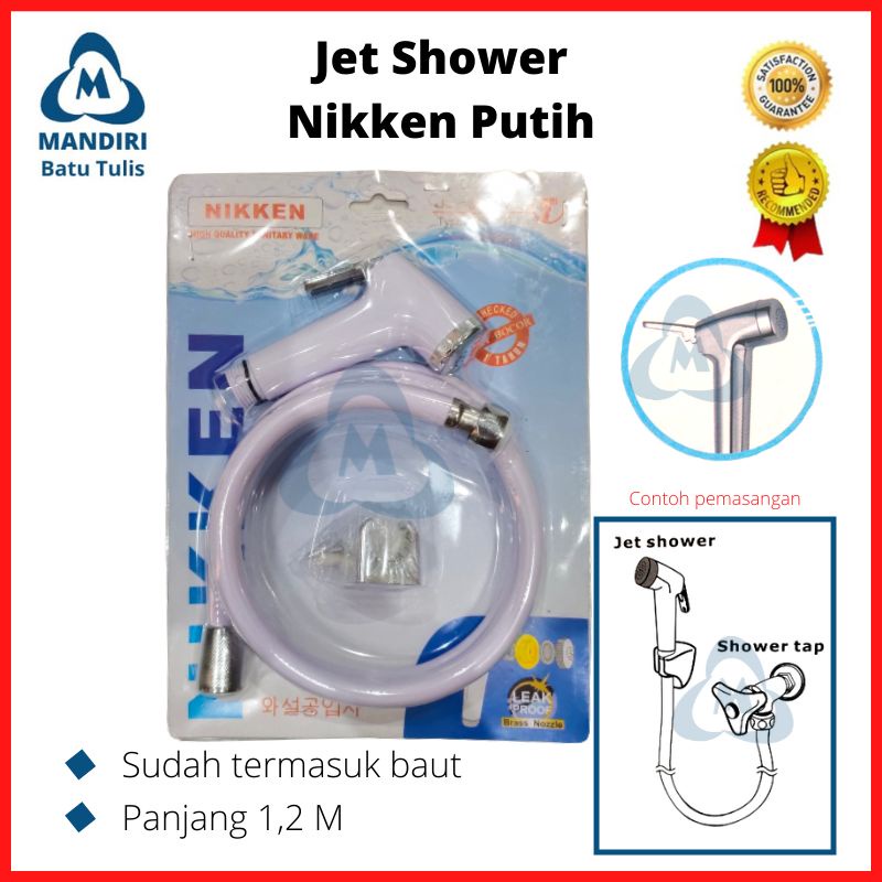 Jual TERMURAH Jet Shower / Shower Cebok Plastik / Shower Bidet Toilet ...