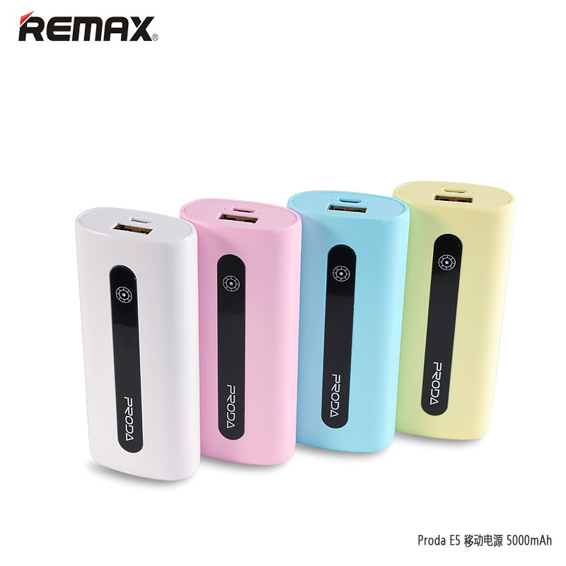 Jual REMAX POWER BANK PRODA E5 SERIES 5.00MAH | Shopee Indonesia