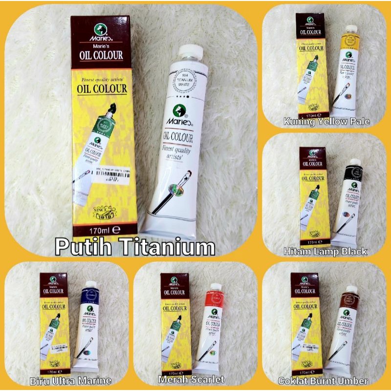 Jual Cat Minyak/Oil Colour Maries/Meris 170ml | Shopee Indonesia
