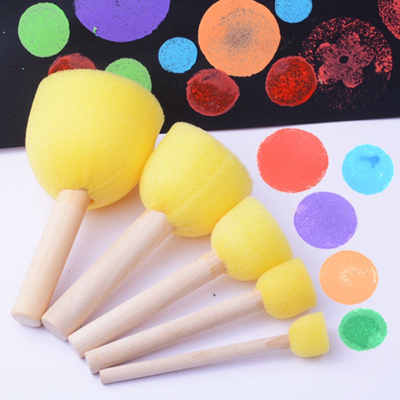 Jual Spon Lukis Anak / Spon Bulat / Kid Paint / Finger Paint / DOTTY ...