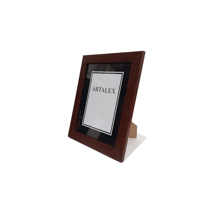 Jual Artalex Bingkai Foto / Frame Photo / Pigura 5R Coklat Motif Kayu ...