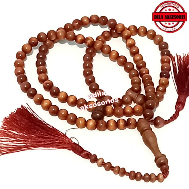 Jual TASBIH KAYU SETIGI 8MM 99 BUTIR NATURAL | Shopee Indonesia