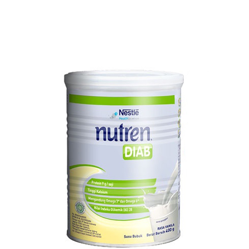 Jual Nestlé Nutren Diab Susu Diabetes Vanila Kaleng 400 gr | Shopee ...