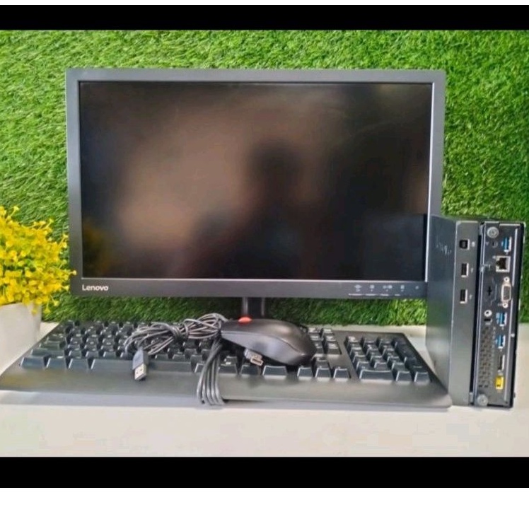Jual Paketan Mini PC i7 Gen 4 Ram 8GB SSD 128GB + Monitor Lenovo 22 ...