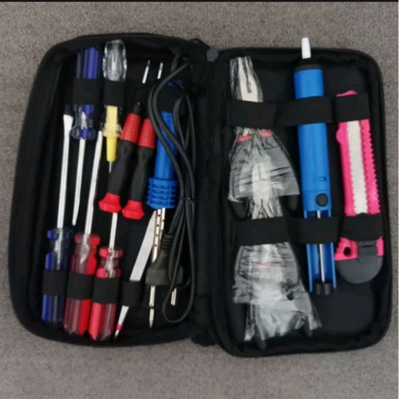Jual Alat Servis Elektronik Set Lengkap Toolkit Electrical Tools Set 14 ...