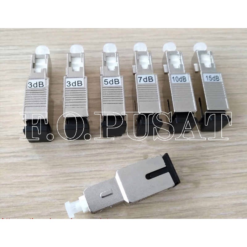 Jual Attenuator SC 3dB FO/FIBER OPTIK - 1dB 2dB 3dB 5dB 6 dB 7dB 10dB 12dB 13dB 15dB FO | Shopee ...