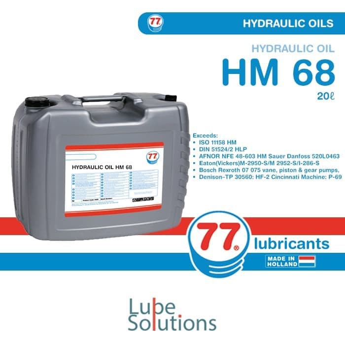 Jual OLI HIDROLIK / HYDRAULIC 77 LUBRICANTS HM 68 - PAIL 20 Liter ...