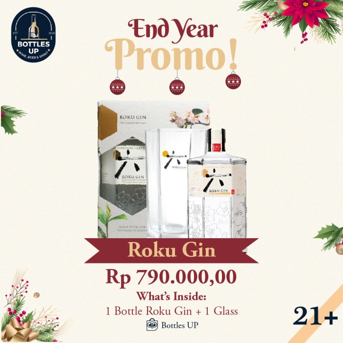 Jual Roku Gin Gift Set | Shopee Indonesia