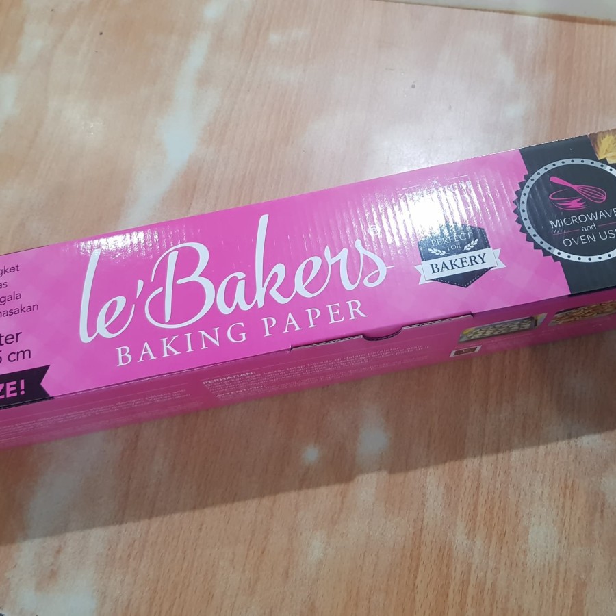 Jual Baking Paper Le Bakers bulk 45 cm x 75 meter / parchment paper ...