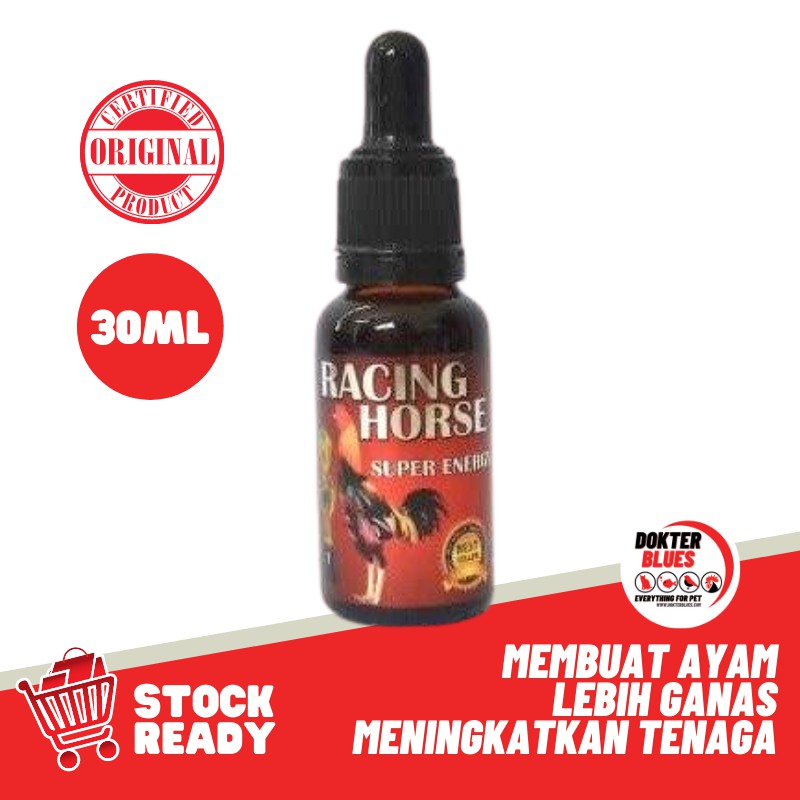 Jual Doping Ayam Racing Horse Hitam Energy 30ml | Shopee Indonesia