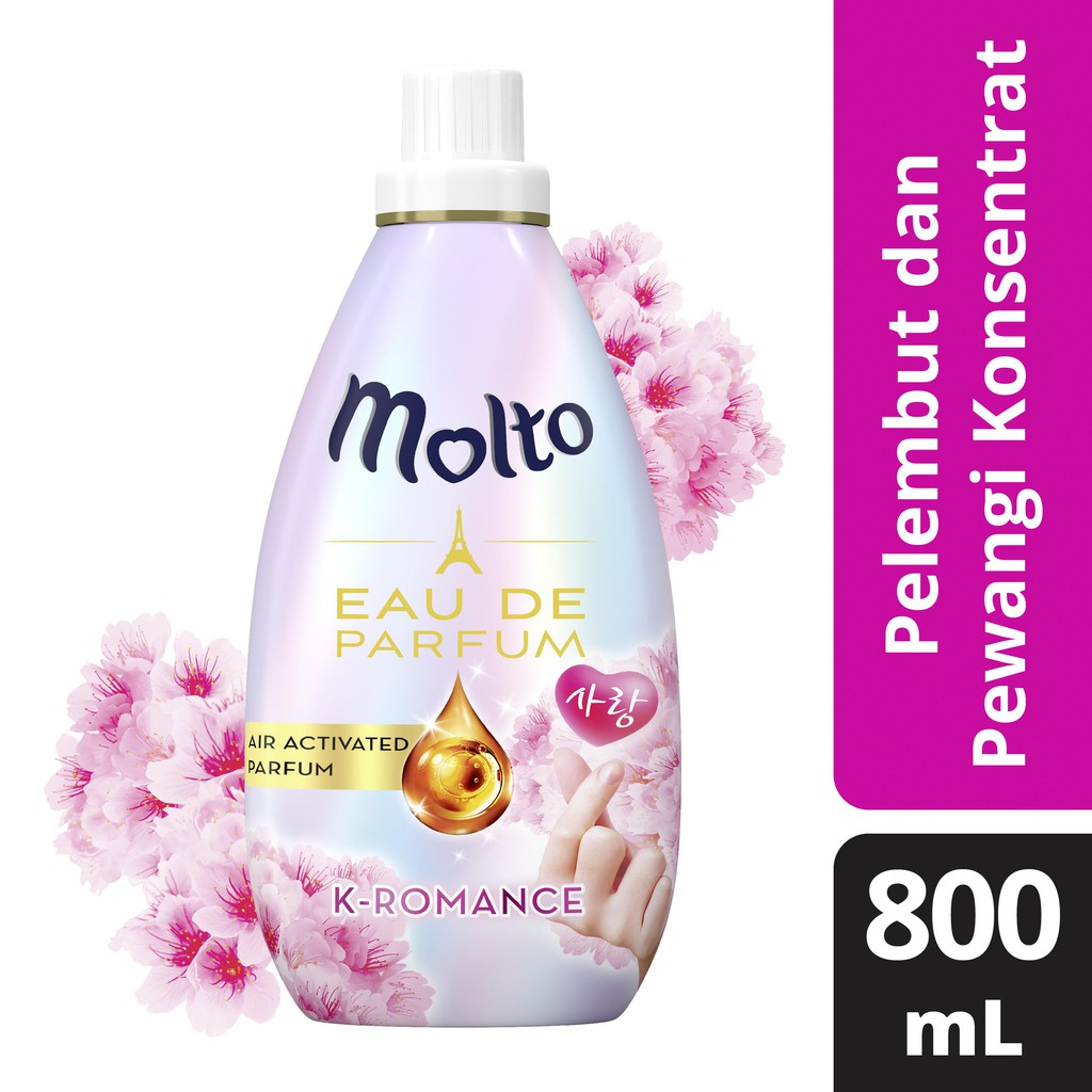 Jual Molto Eau De Parfum K-Romance Botol 800 ml (Special Edition ...