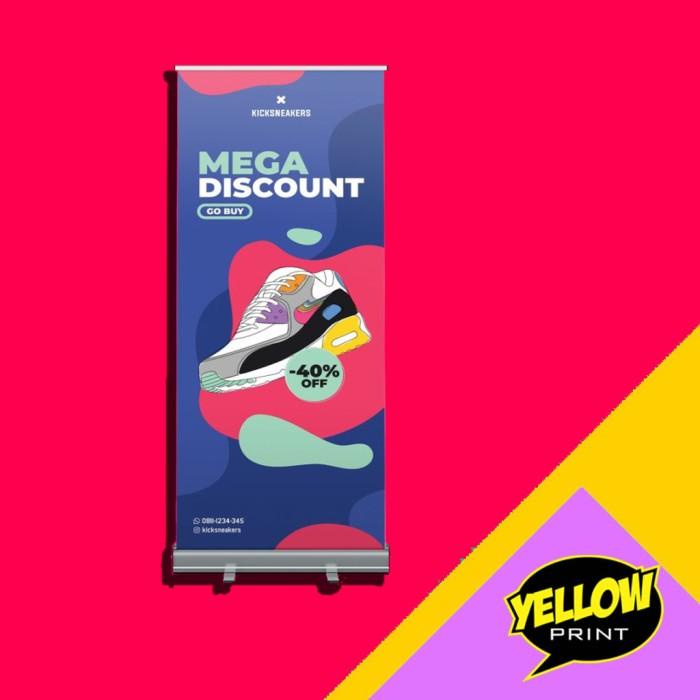 Jual Roll Up Banner Murah (Ukuran 60X160 & 80X200 Cm) | Shopee Indonesia