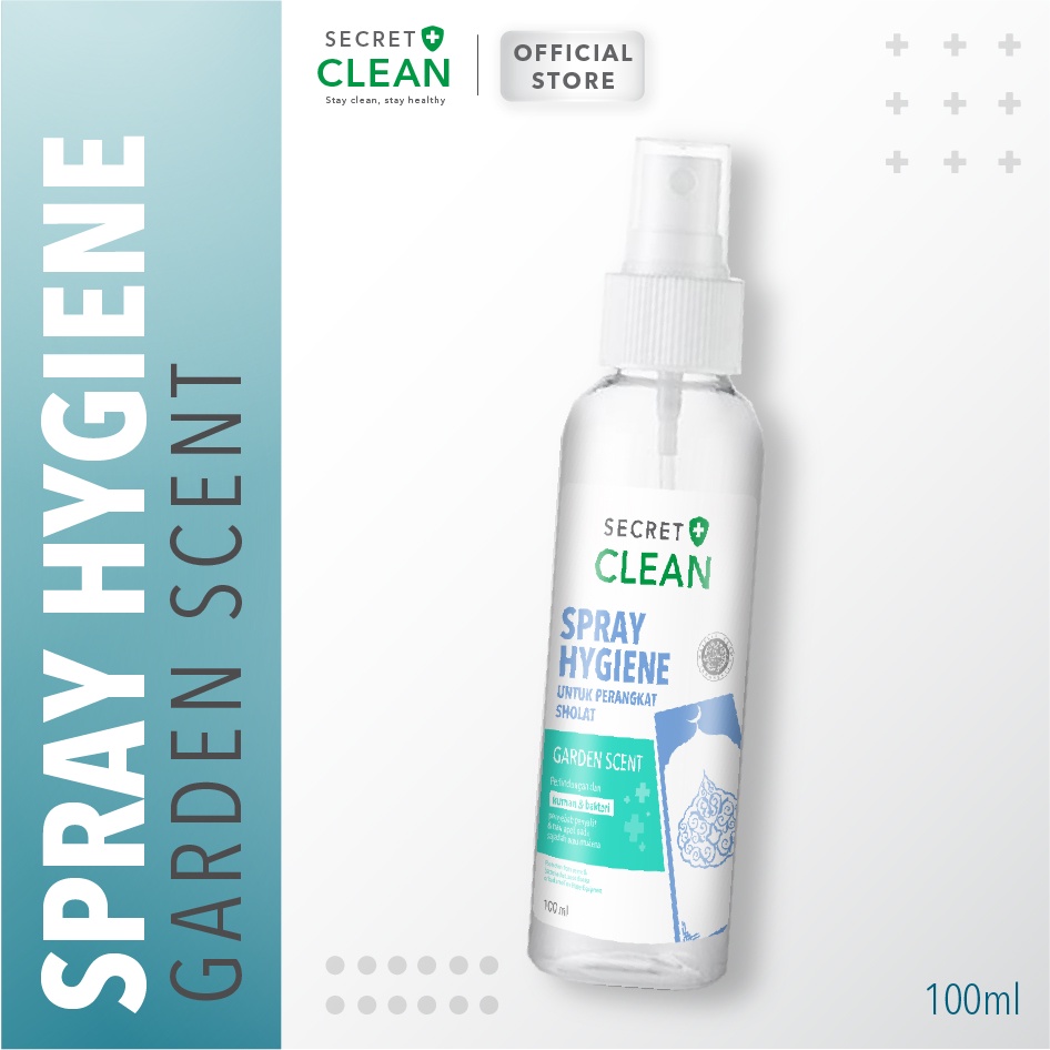 Jual Secret Clean Spray Hygiene Garden Scent - 100ml | Shopee Indonesia