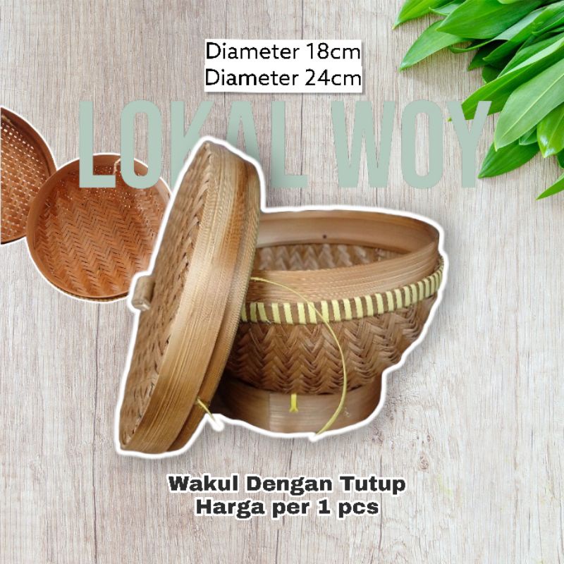 Jual Wakul Nasi Tutup - Wakul Nasi Klasik - Tempat Nasi - Wadah Nasi ...
