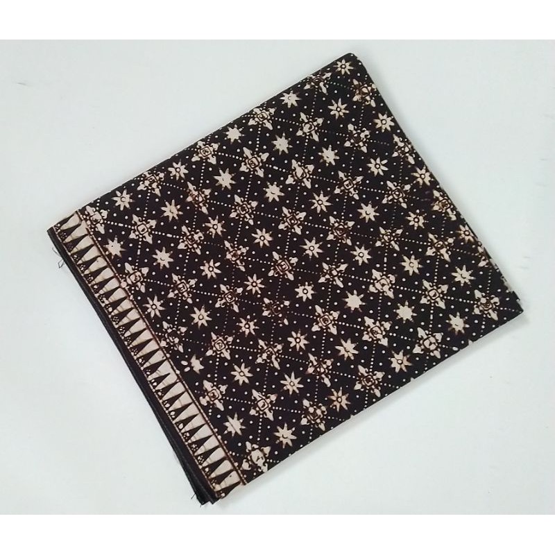 Jual Kain batik cap sogan Jogja motif Simbar lintang | Shopee Indonesia