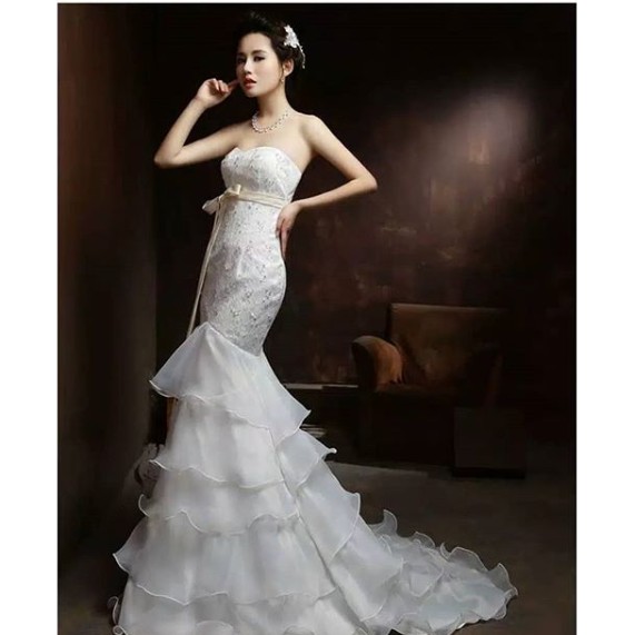 Jual Mermaid Gown New arrival 2021 gaun pengantin mermaid modern ...