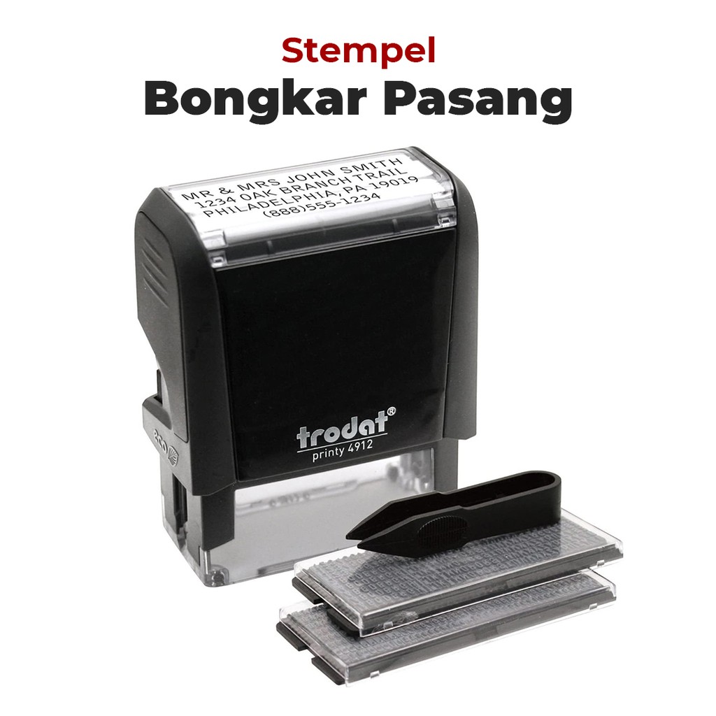 Jual Stempel Bongkar Pasang - Stempel Trodat 4912 TYPO - Stempel Custom Sendiri | Shopee Indonesia