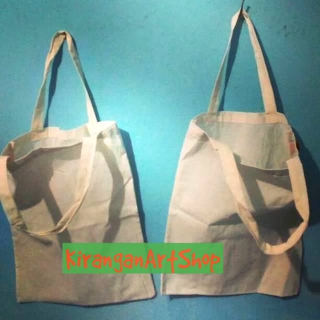 Jual Tas lukis totebag polos putih | Shopee Indonesia