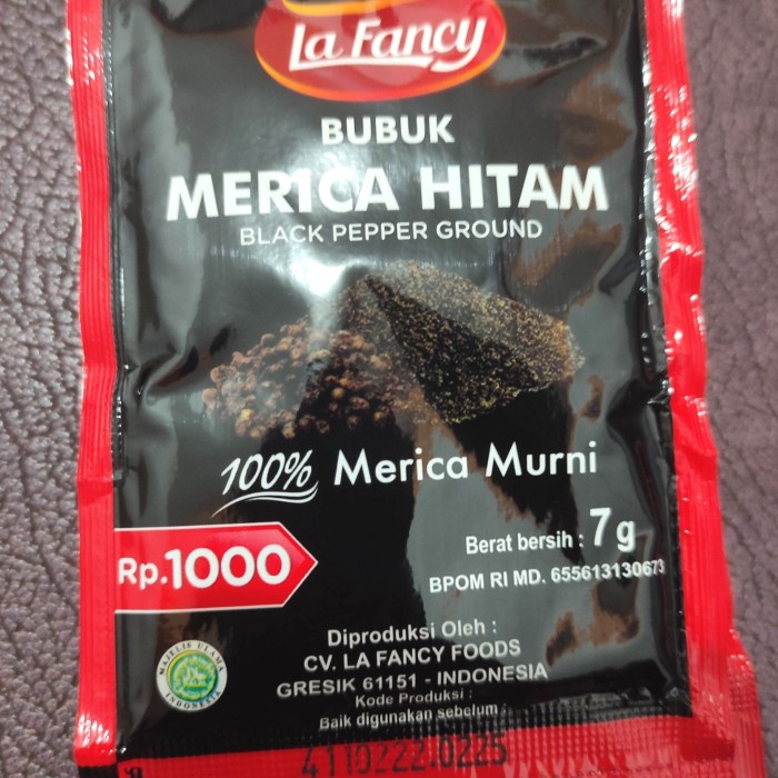 Jual merica hitam la fancy pasar online makassar | Shopee Indonesia