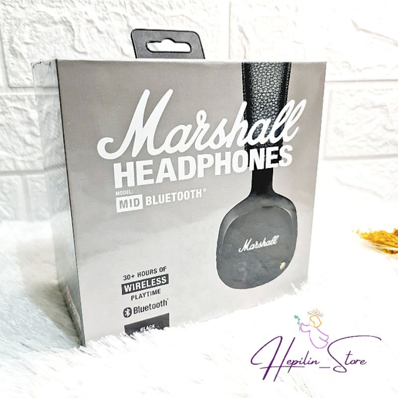 Jual Marshall Headphones MID Bluetooth ORIGINAL 100% / Headphones ...