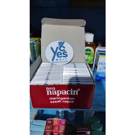 Jual Neo Napacin 1 Strip 4 Tablet Meringankan Sesak nafas Asma Napasin ...