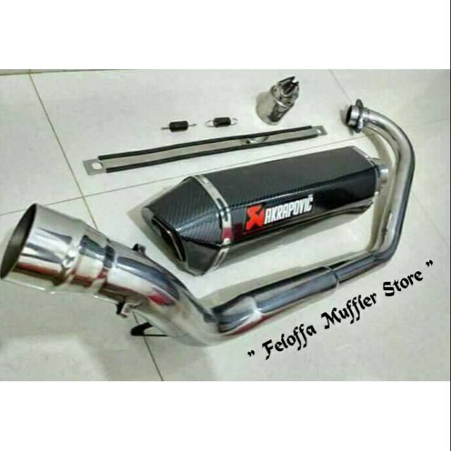 Jual Akrapovic Jumbo ( Vixion / New, CB 150, R15, CBR 150, Scorpio ...