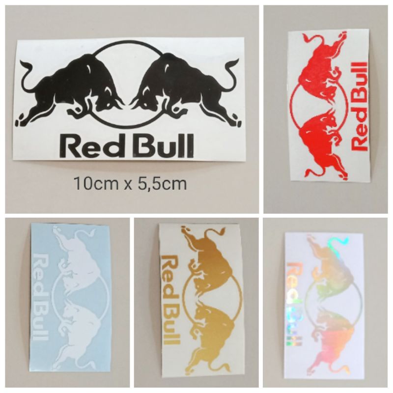 Jual sticker red bull sticker cutting sticker motor | Shopee Indonesia