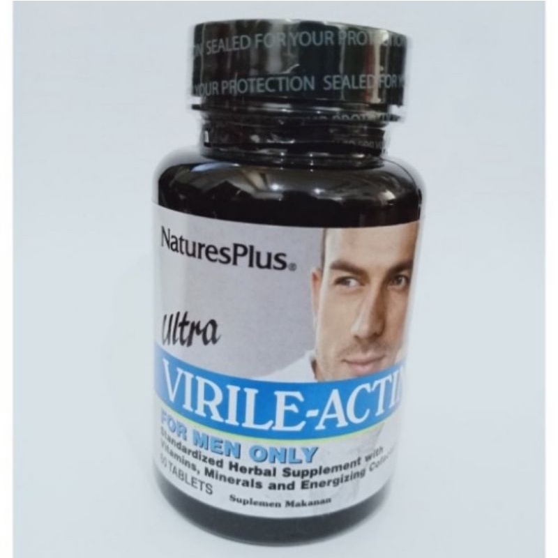 Jual NATURE'S PLUS ULTRA VIRILE ACTIN NATURES NATURE STAMINA PRIA 60 ...