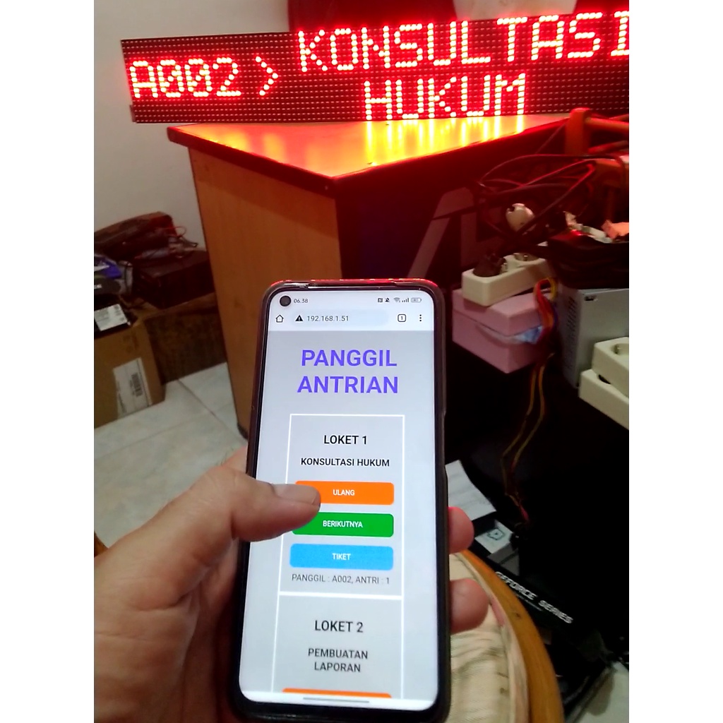 Jual Mesin Antrian Custom | Shopee Indonesia