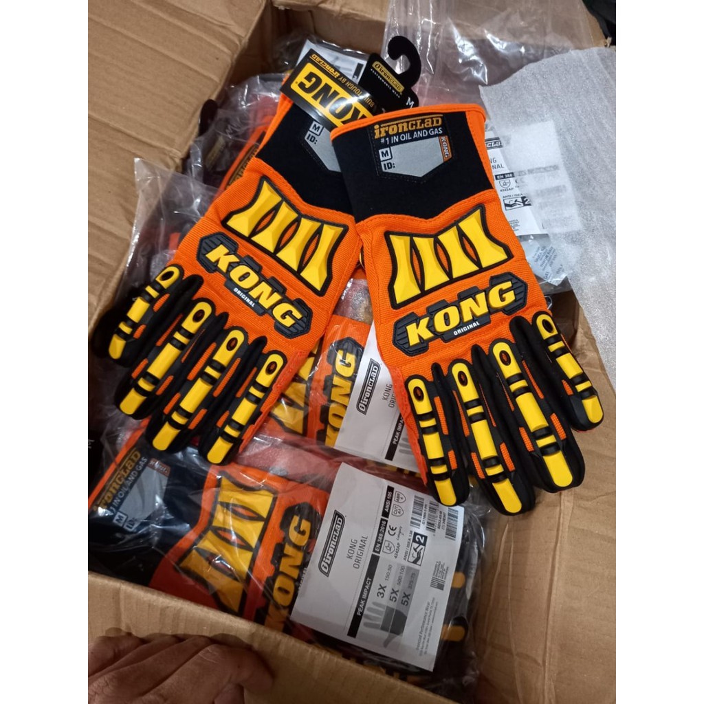Jual Sarung Tangan Kong Original Heavy Duty High Impact gloves Sarung ...