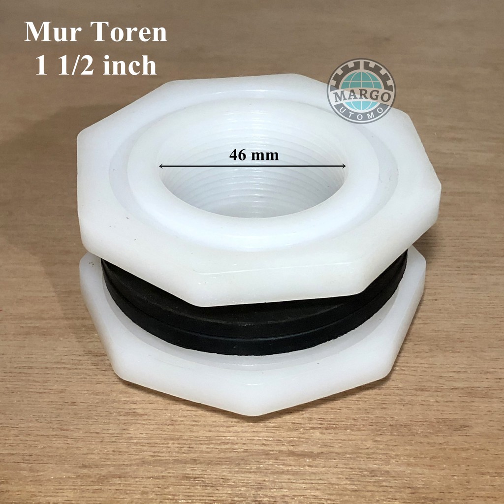 Jual Mur Drat Ring Toren Tandon Tangki 1 1/2" inch | Shopee Indonesia