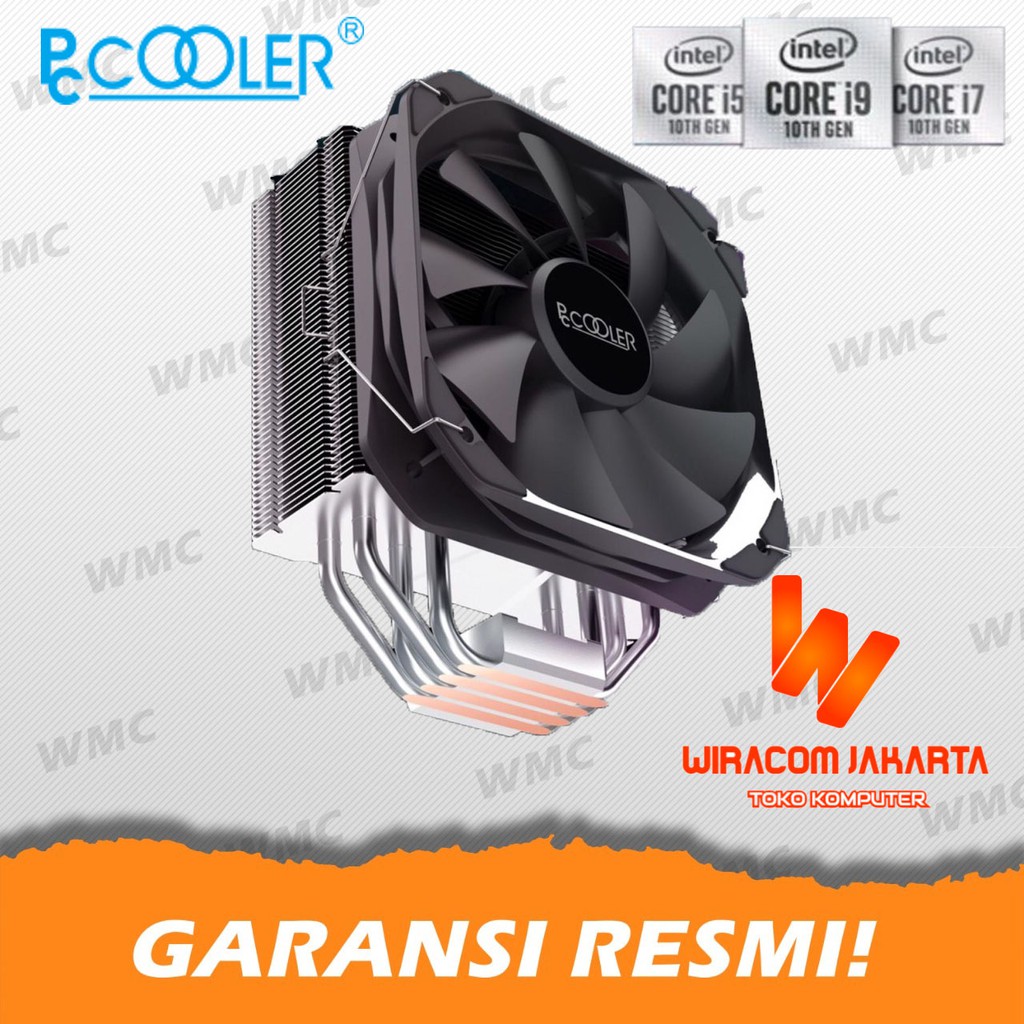 Jual PCCooler GI Palading 400 - 4 Heatpipe Air CPU Cooler for Intel & AMD | Shopee Indonesia