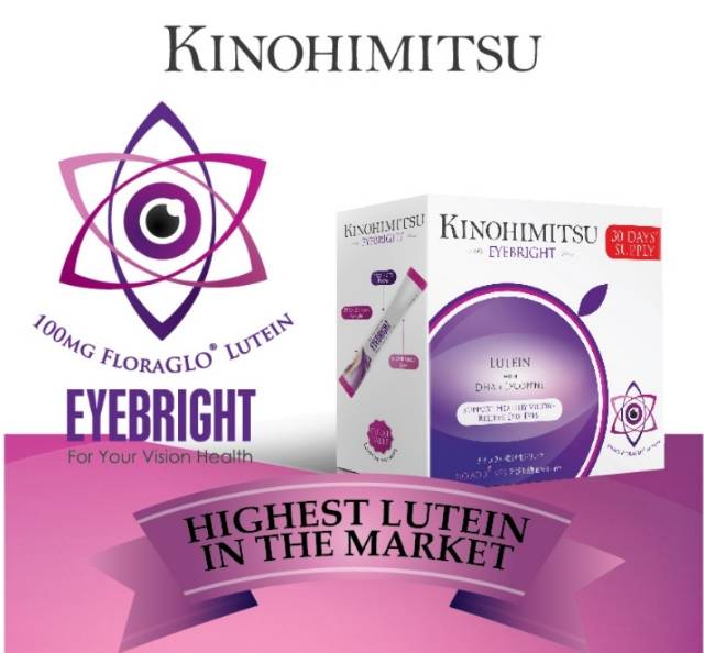 Jual Kinohimitsu Eyebright 30 sachet Highest Luthien | Shopee Indonesia