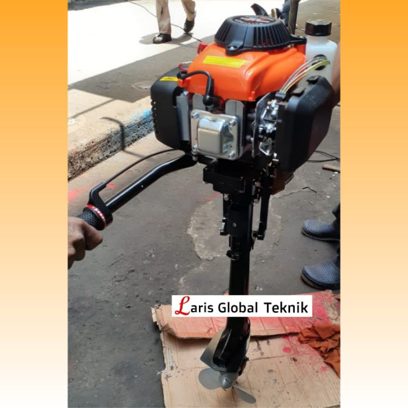 Jual Mesin perahu tempel OUTBOARD 5HP 4 Tak MOB850G MATSUMOTO MOB 850 G | Shopee Indonesia