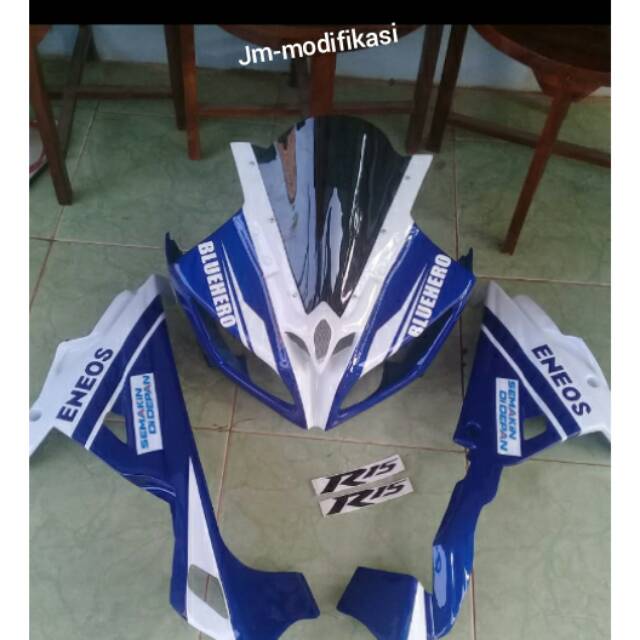 Jual Kedok paket undercowl R15 V1 dan V2 model R6 | Shopee Indonesia