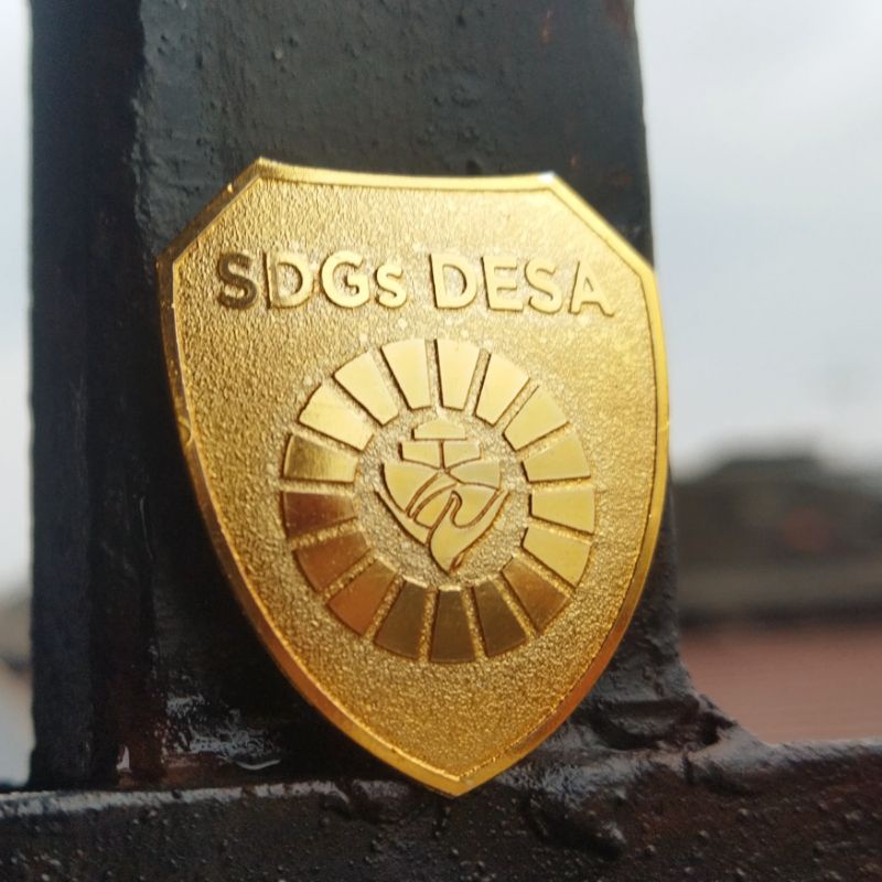 Jual PIN SDGS LOGAM TEMPEL MAGNET Sesuai KEPMENDESA PDTT NO. 86 TAHUN 2022 PIN SDGS DESA TERBARU ...
