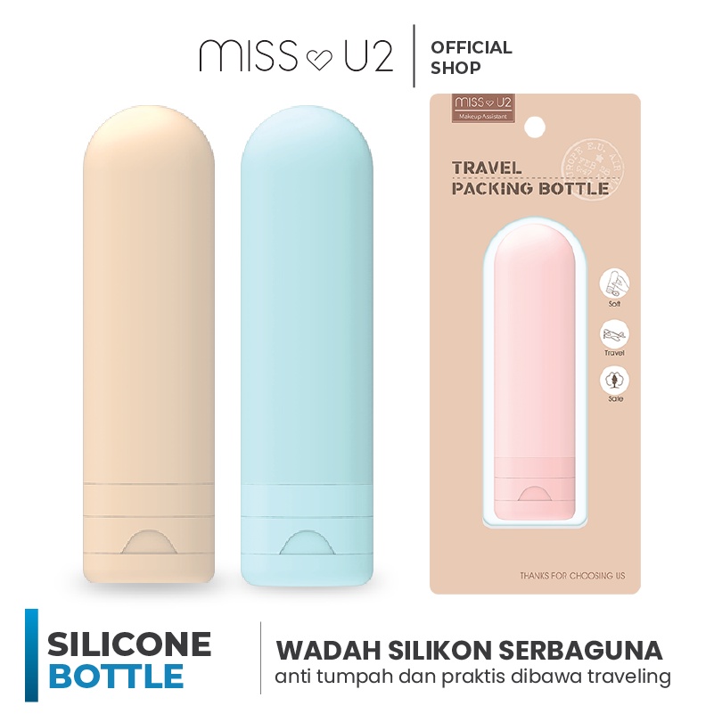 Jual Miss U2 Botol Silikon Serbaguna - Slicone Travel Kit | Shopee Indonesia