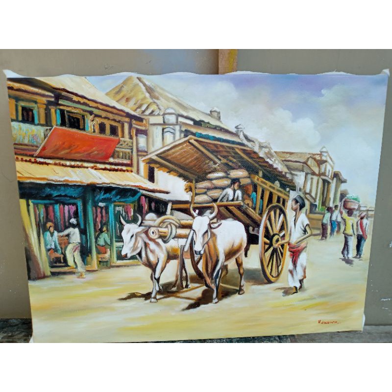 Jual Lukisan roda sapi | Shopee Indonesia