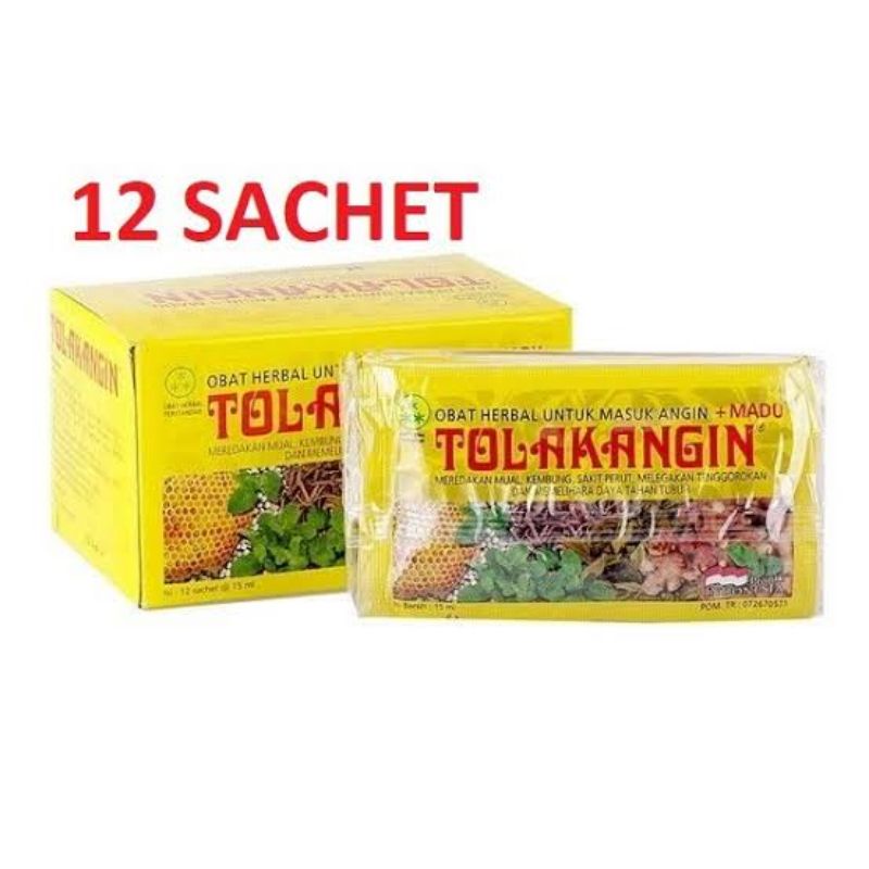Jual Tolak Angin Dewasa Sido Muncul per Box isi 12 Sachet (BISA COD ...