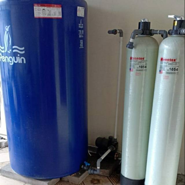 Jual Toren air / Tanki penguin 800L plus filter dan pompa all set ...