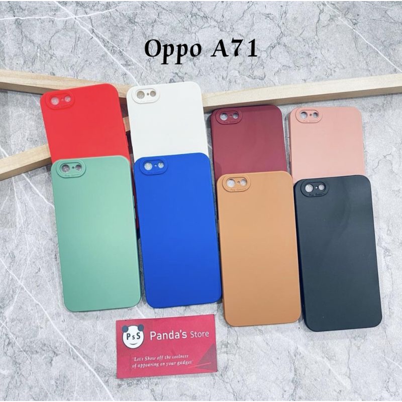 Jual Softcase Pro Camera Oppo A71 Candy Case Full Color 3D Silikon TPU ...