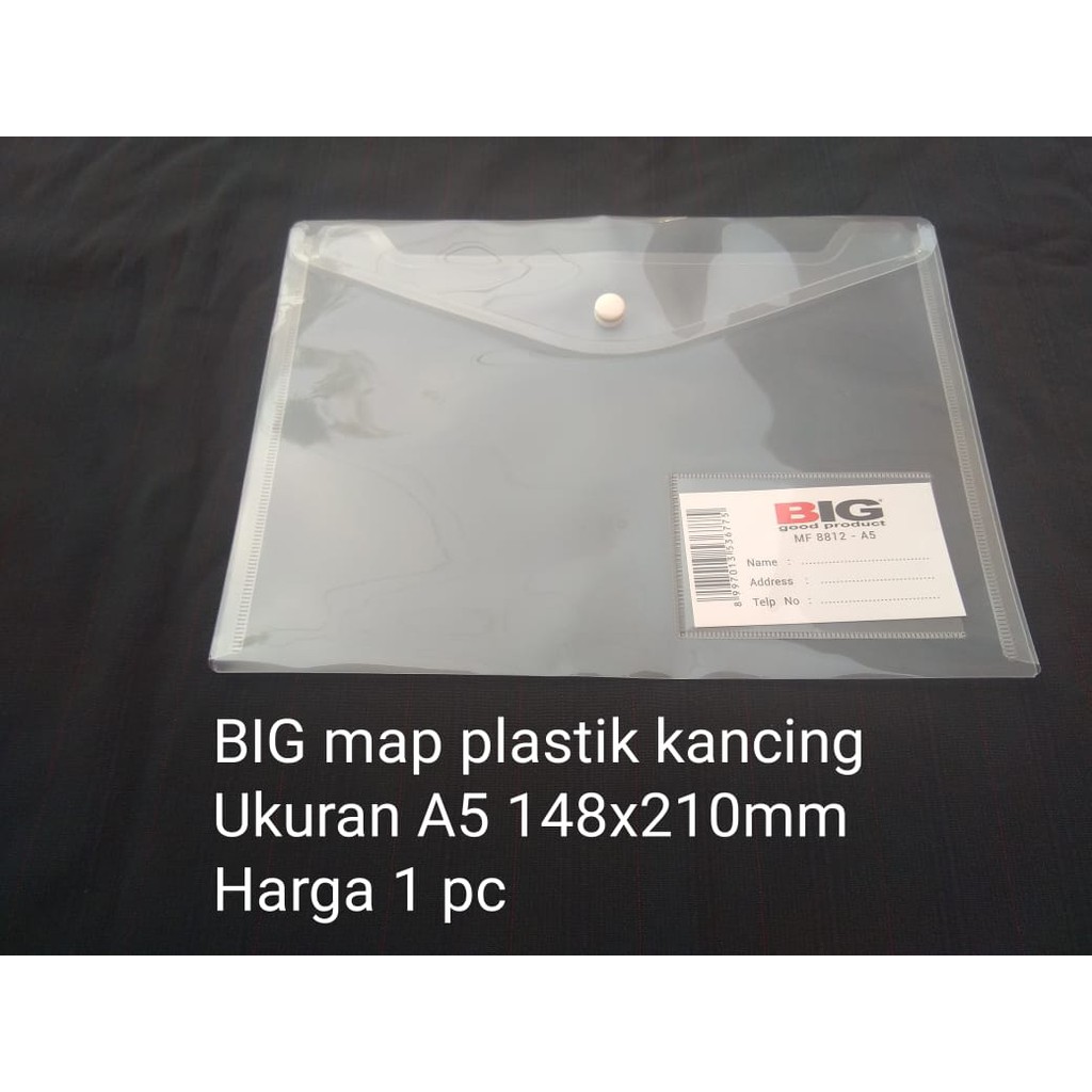 Jual BIG Map Plastik Kancing Ukuran A5 | Shopee Indonesia