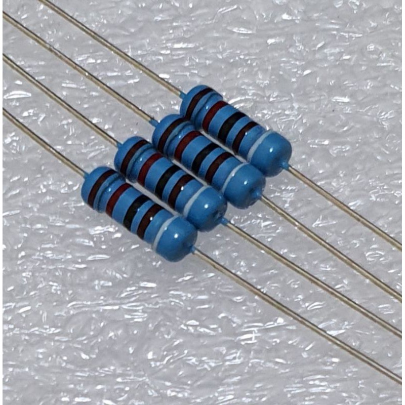 Jual Resistor 91k 0.5W metal film 1% 10pcs | Shopee Indonesia