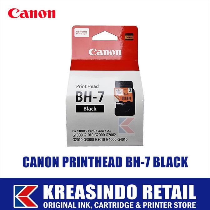 Jual Canon Printhead / Print Head BH-7 BH7 Black (G1010 G2010 G3010 ...