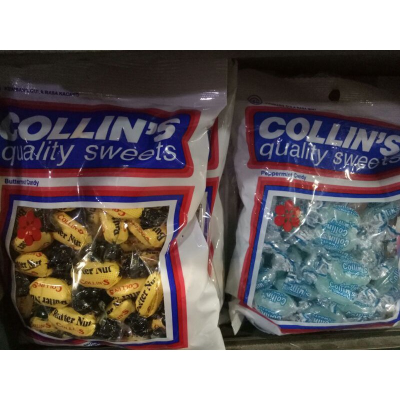 Jual permen collin's permen kacang permen collin mint | Shopee Indonesia