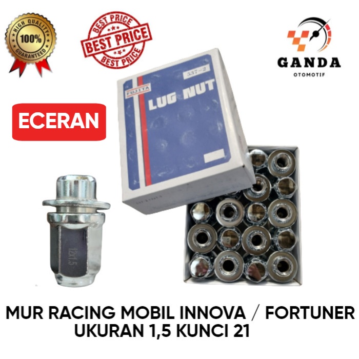 Jual MUR RACING RODA UNTUK MOBIL TOYOTA INNOVA / FORTUNER (ECERAN ...