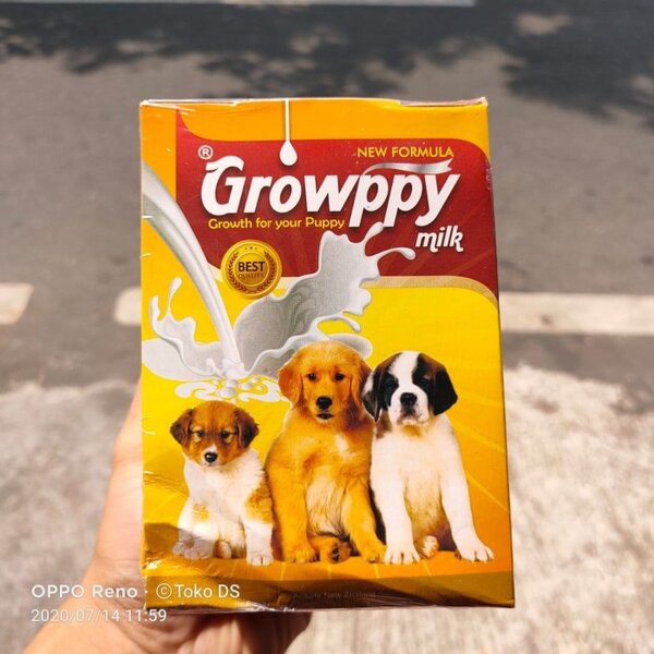 Jual Growppy Dog Puppy Milk 1 Box Growpy Susu Anak Anjing Dewasa Dus Boks | Shopee Indonesia