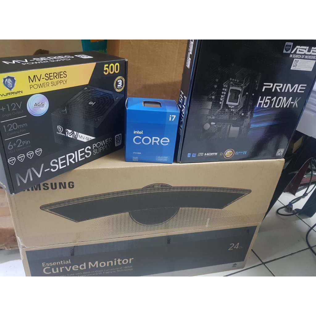 Jual pc rakitan core i7 12700f lga 1200/vga RTX 3050 6gb ddr6/ram ddr4 ...